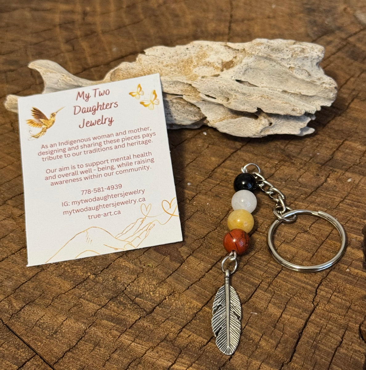 Medicine Wheel Keychains – true-art.ca