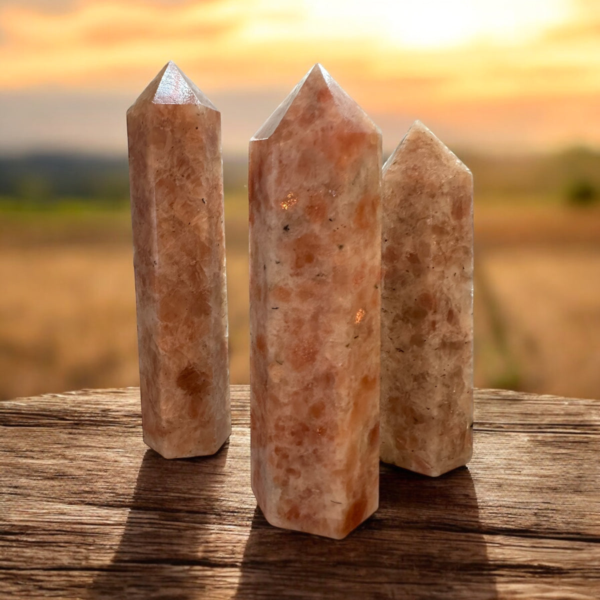 Sunstone Polished Point – true-art.ca